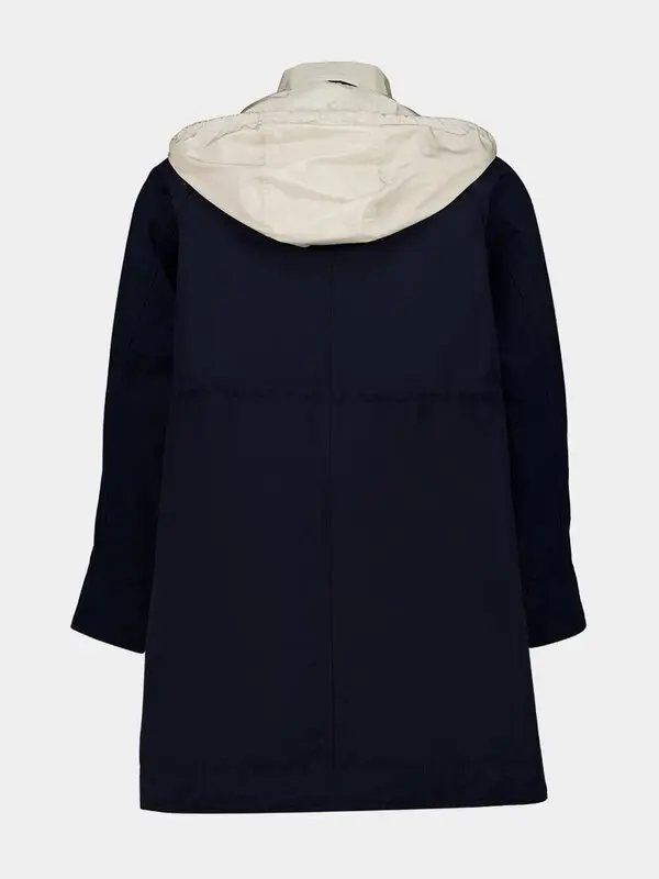 Moncler 3-in-1 Hooded Down Jacket - Blue