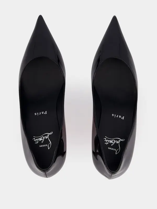 CHRISTIAN LOUBOUTIN Miss Z 60 Patent Pumps - Black