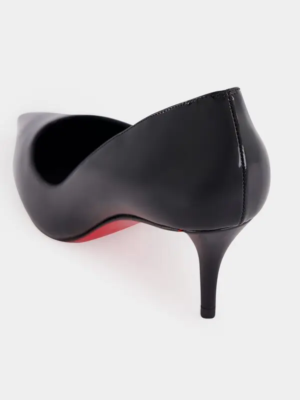 CHRISTIAN LOUBOUTIN Miss Z 60 Patent Pumps - Black