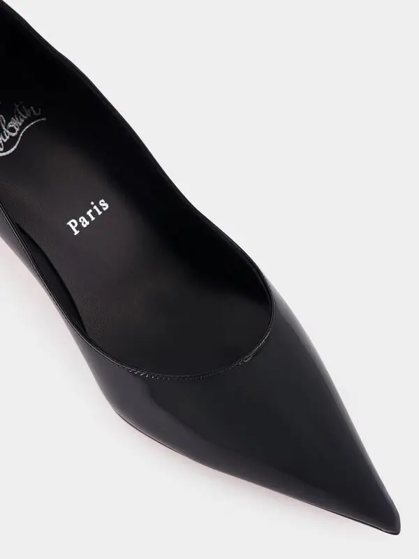 CHRISTIAN LOUBOUTIN Miss Z 60 Patent Pumps - Black