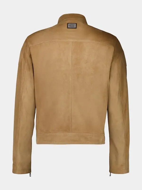 Dolce & Gabbana Lambskin Leather Jacket