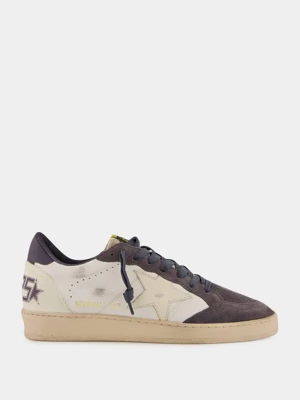 GOLDEN GOOSE Ball Star Leather Sneakers - Multicolour