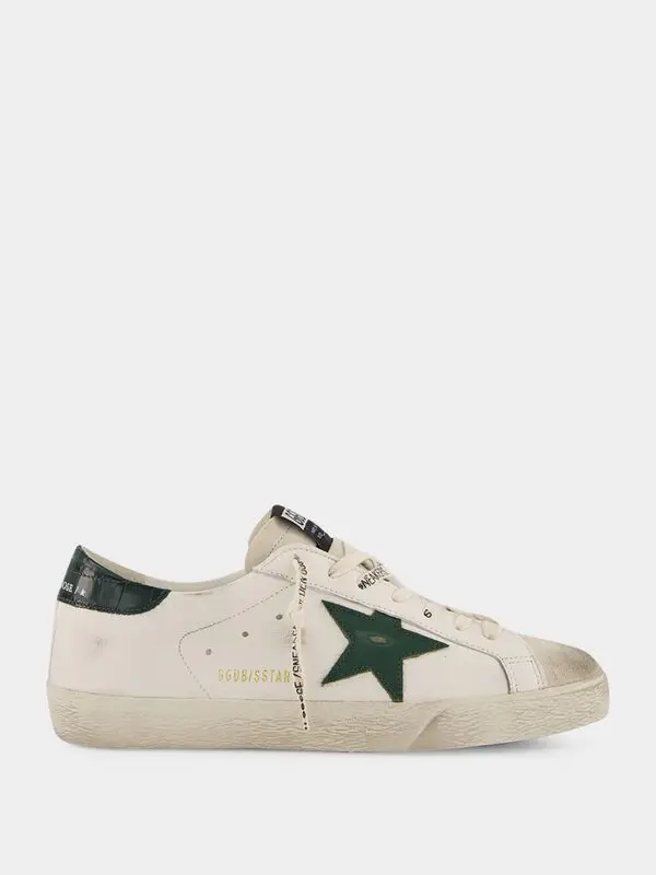 GOLDEN GOOSE Superstar Leather Sneakers - White
