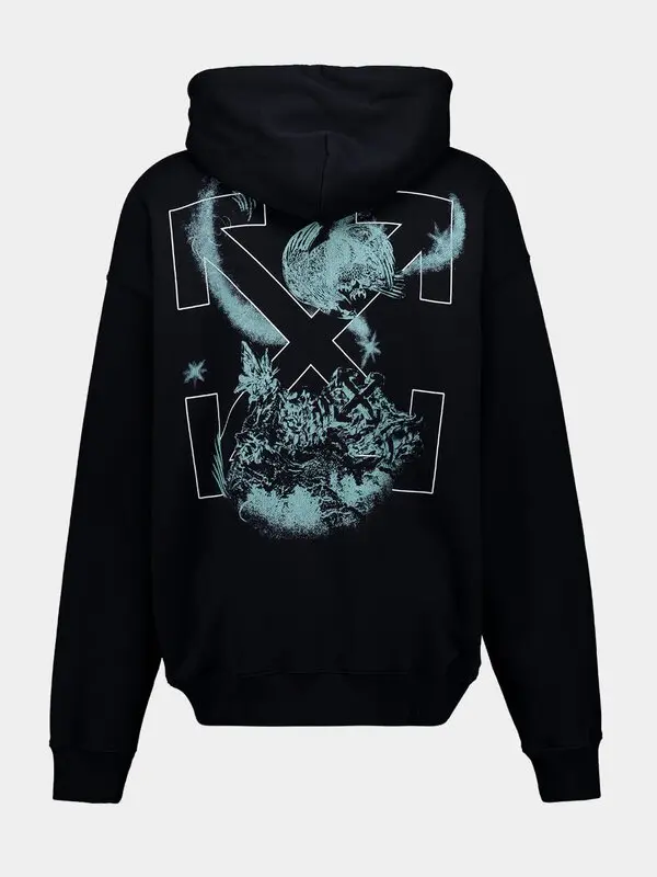 Off-White Moon Skate Hooded Sweatshirt