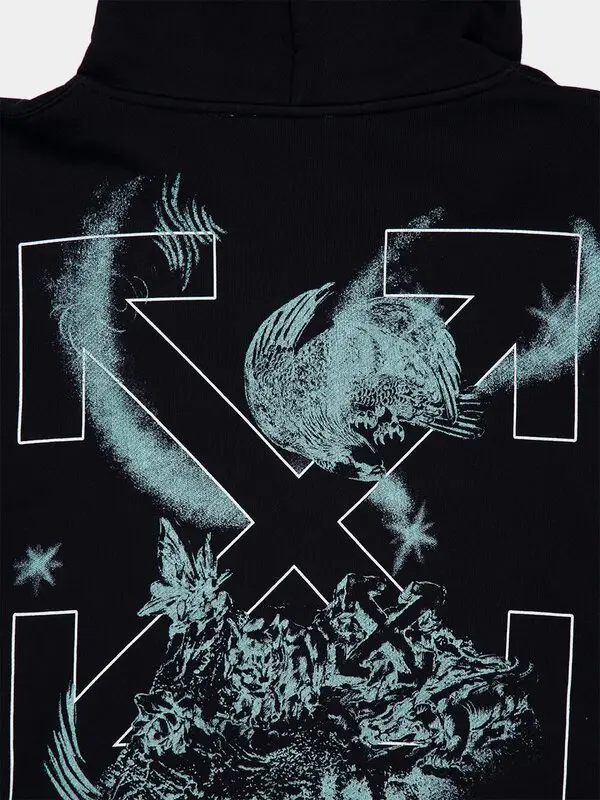Off-White Moon Skate Hooded Sweatshirt
