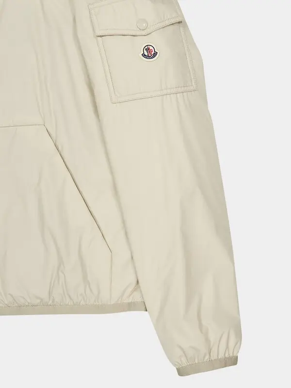 Moncler Light Breezes Short Padded Jacket - Beige