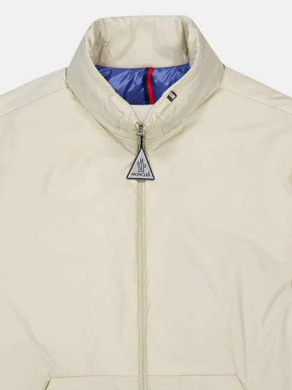 Moncler Light Breezes Short Padded Jacket - Beige
