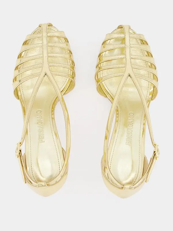 FERRAGAMO Lux Leather Sandals