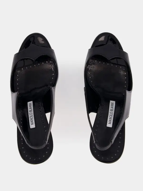 Manolo Blahnik Minza Slingback Sandals