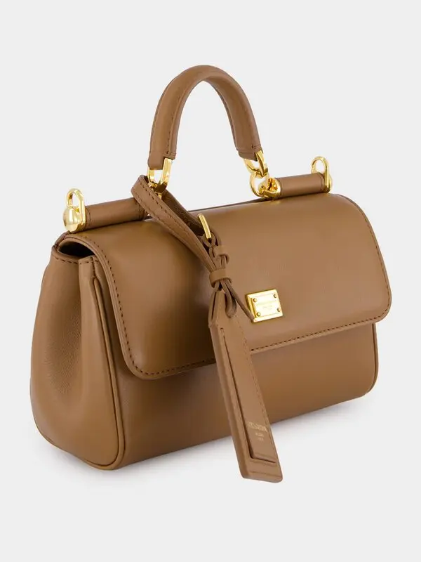 Dolce & Gabbana Mini My Sicily Handbag - Brown