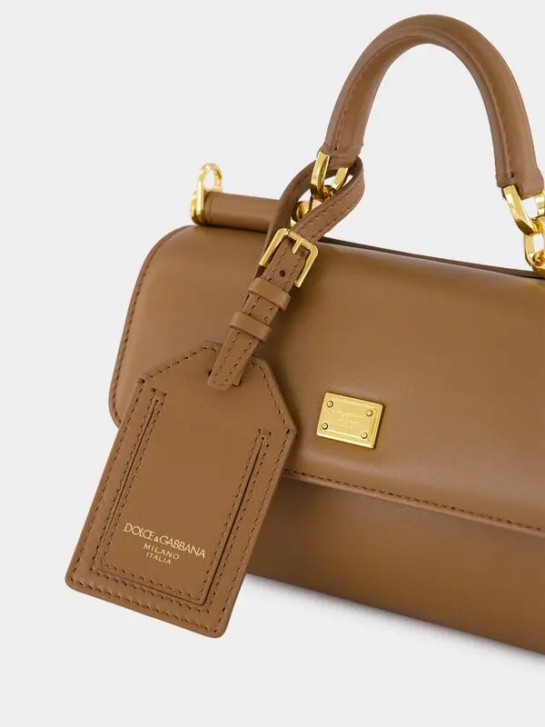 Dolce & Gabbana Mini My Sicily Handbag - Brown