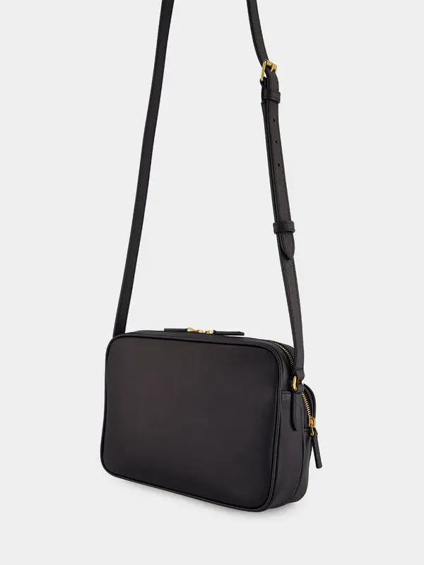 Valentino Garavani Leather Camera Case - Black