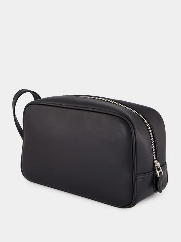 Dolce & Gabbana Woven Calfskin Leather Necessaire