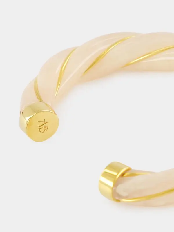 AURÉLIE BIDERMANN Diana Bangle - Beige
