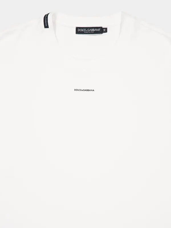 Dolce & Gabbana Oversized Cotton T-shirt With Print