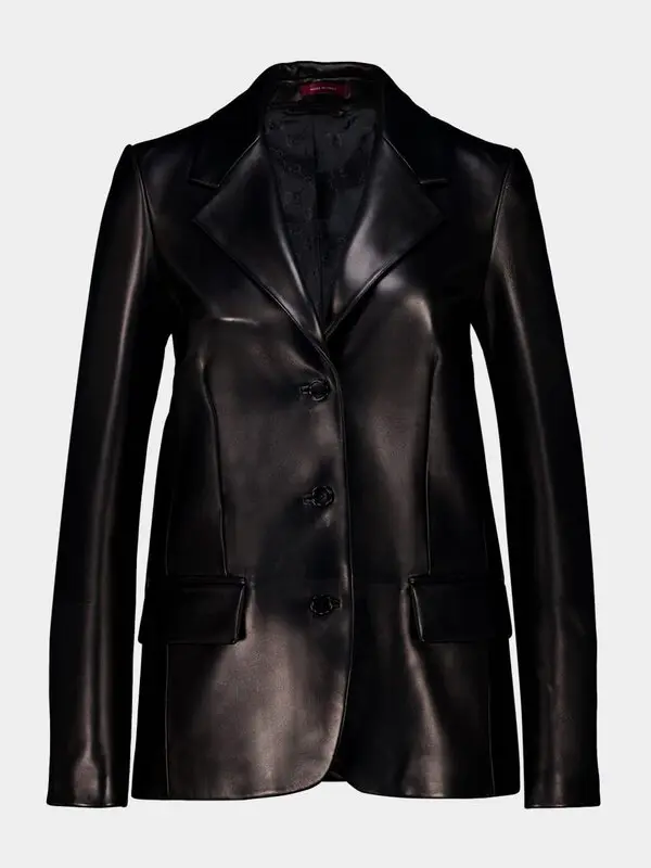 Gucci Shiny Leather Jacket