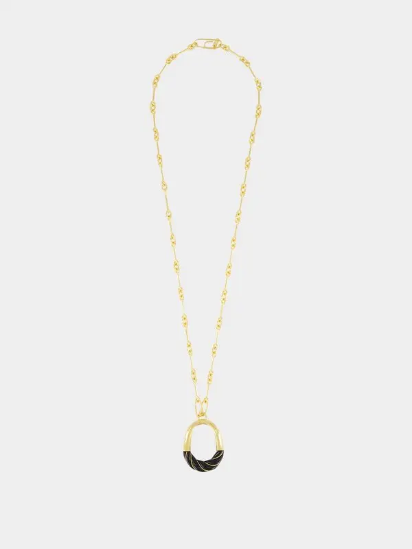 AURÉLIE BIDERMANN Diana Necklace - Black