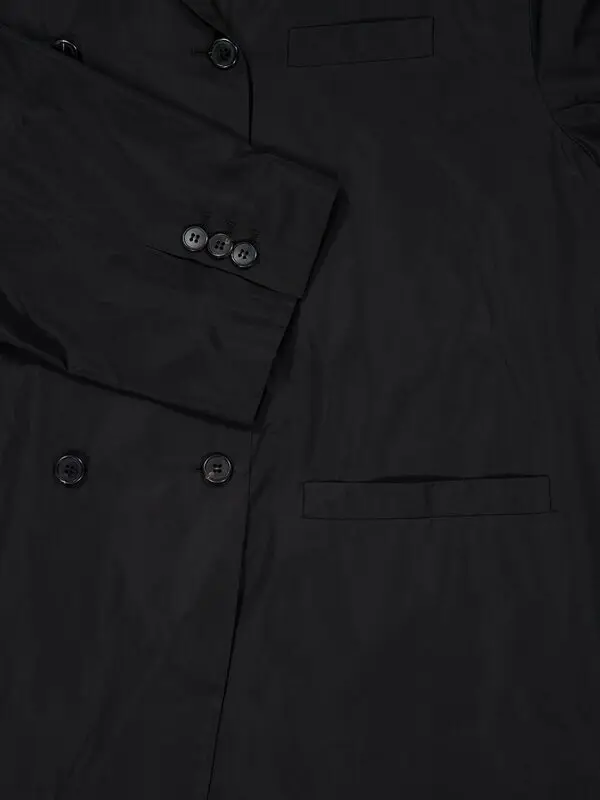 Prada Double-breasted Taffeta Jacket