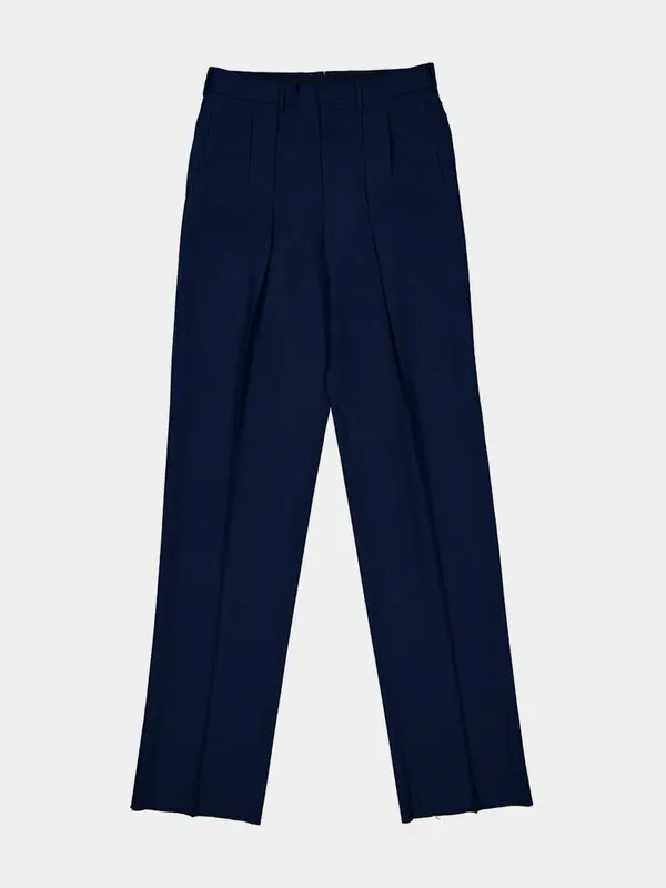 TOM FORD Wool Pleated Trousers