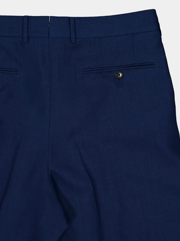 TOM FORD Wool Pleated Trousers