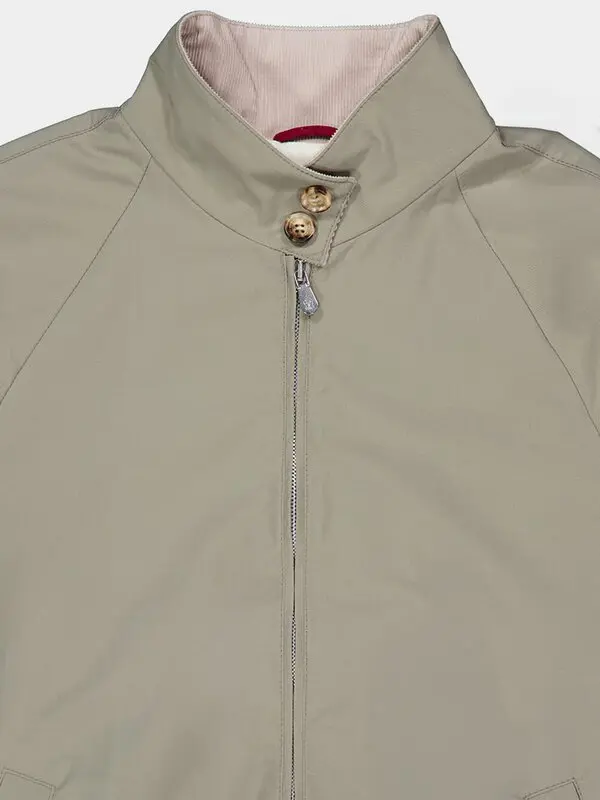 Brunello Cucinelli Techno Cotton Gabardine Jacket - Green