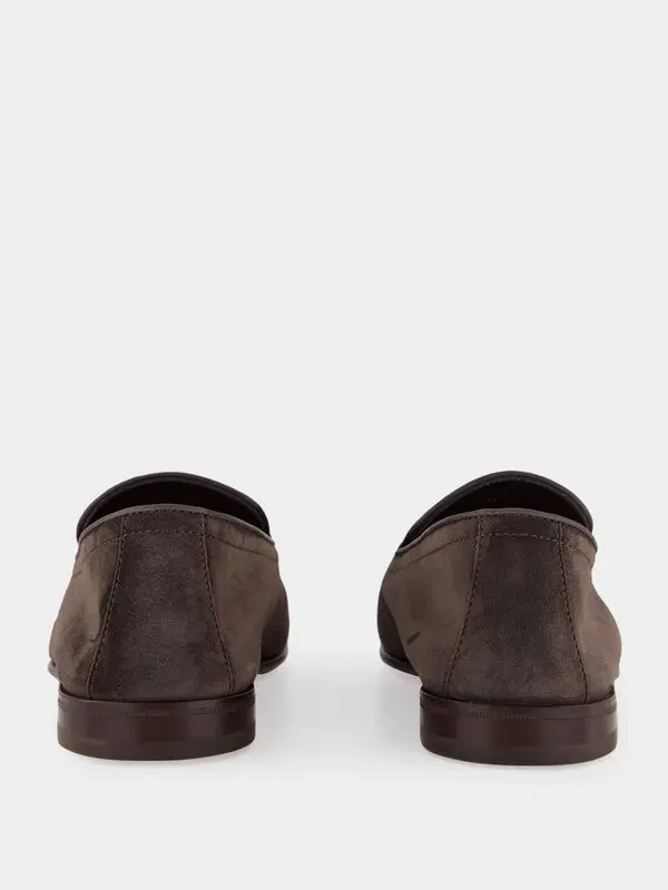 Brunello Cucinelli Suede Tassel Loafers