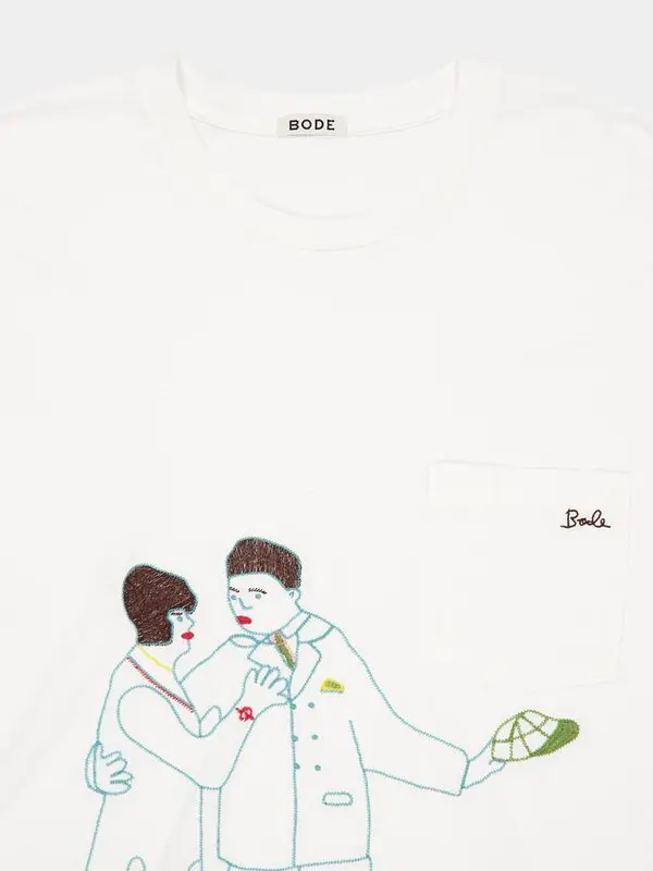 BODE Companion T-shirt - Cream