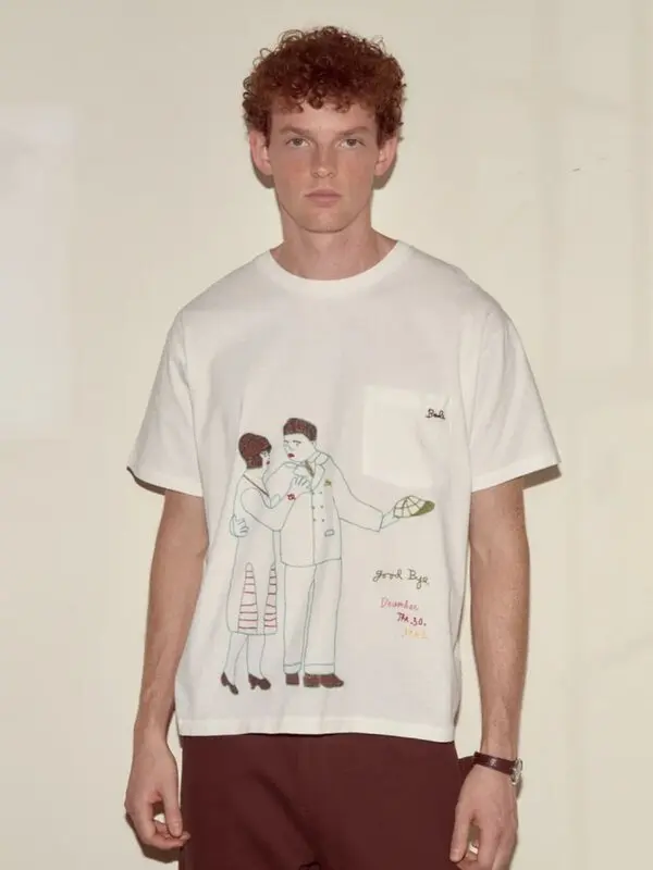 BODE Companion T-shirt - Cream