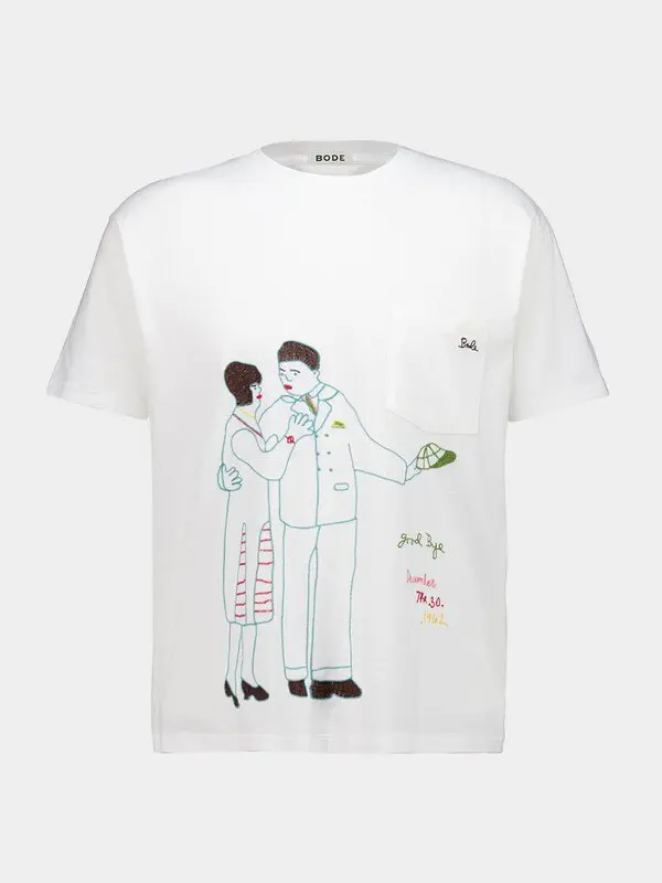 BODE Companion T-shirt - Cream
