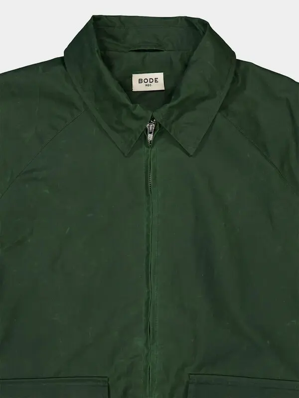 BODE Waxed Coach's Jacket - Green