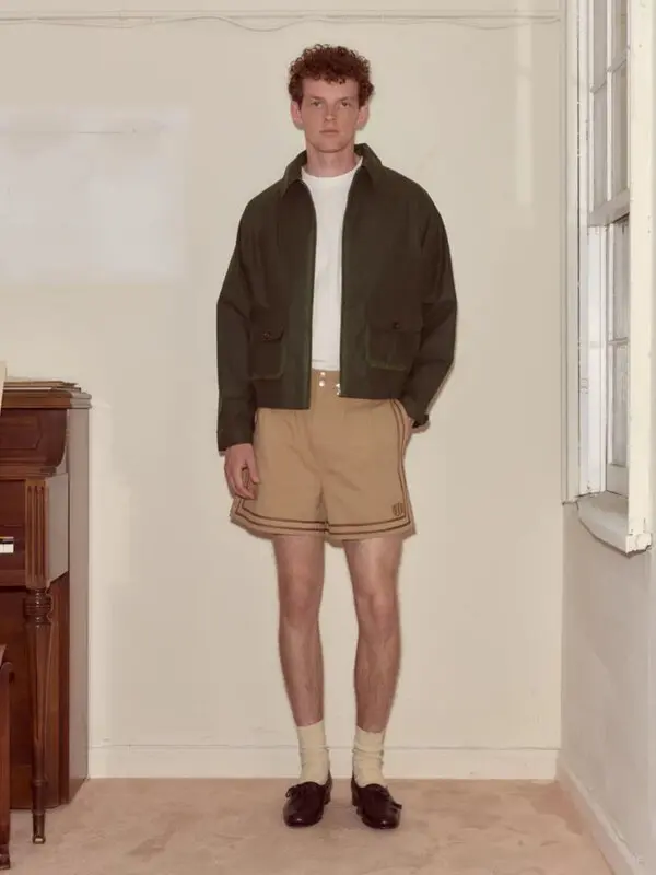BODE Waxed Coach's Jacket - Green