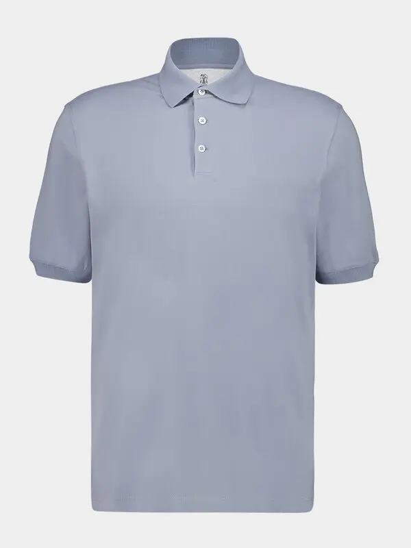 Brunello Cucinelli Medium Cotton Polo Shirt
