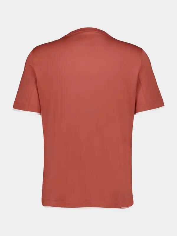 Brunello Cucinelli Medium Faux-layered T-shirt
