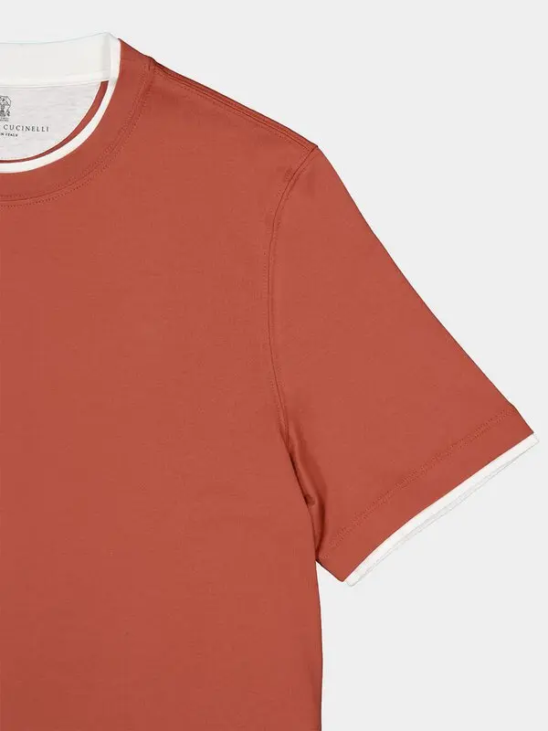 Brunello Cucinelli Medium Faux-layered T-shirt