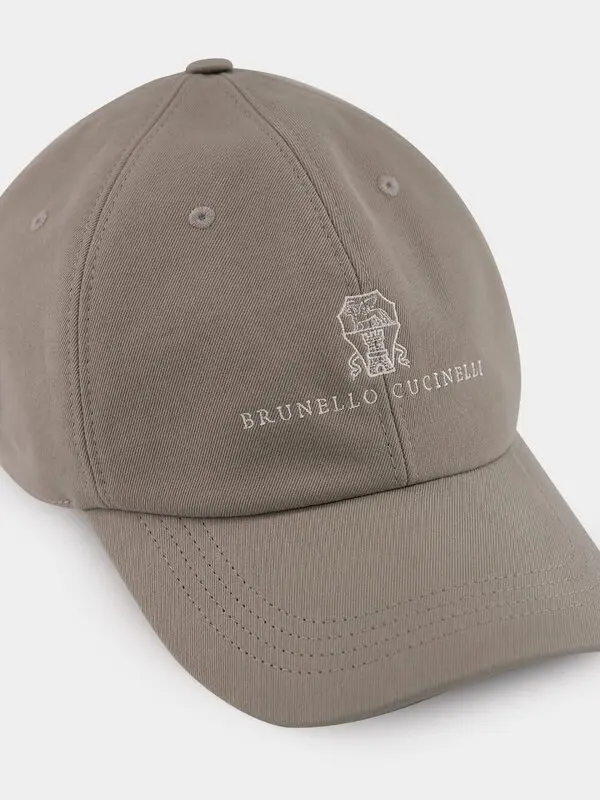 Brunello Cucinelli Cotton Baseball Cap - Beige