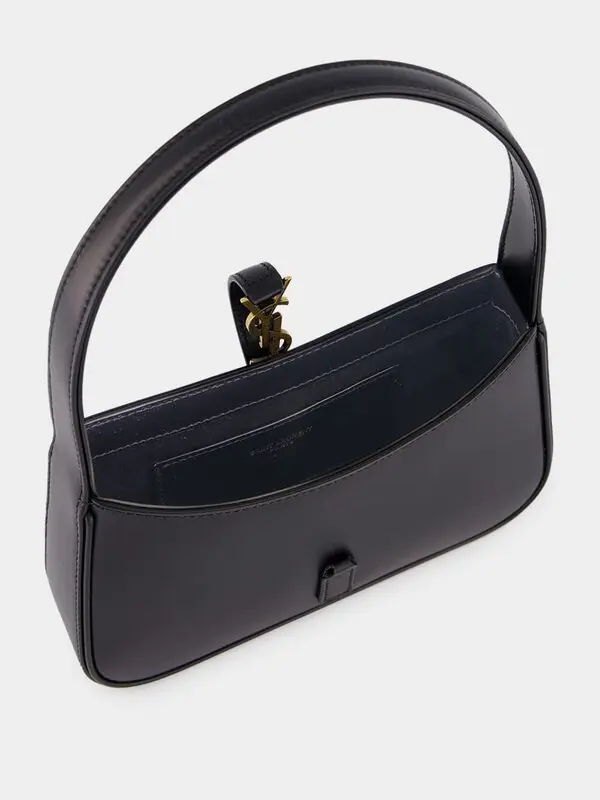 Saint Laurent Mini Le 5 À 7 Leather Bag - Black