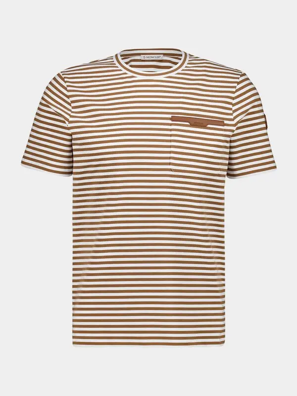 Moncler Striped Cotton T-shirt