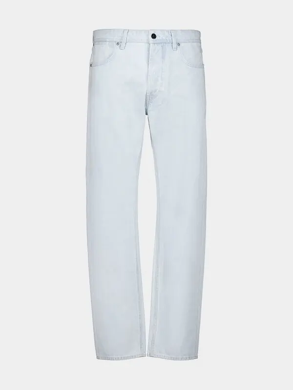Stone Island Extra Bleach Cotton Jeans - Blue