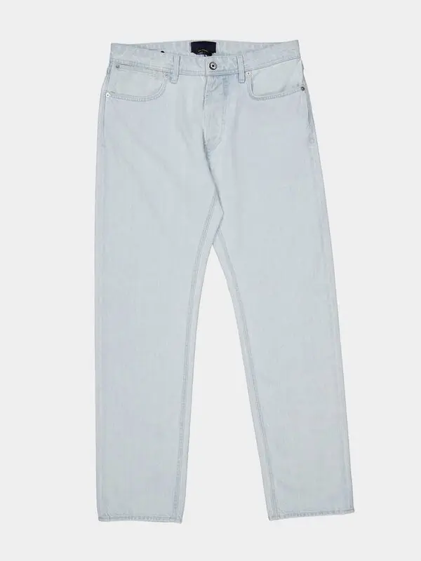 Stone Island Extra Bleach Cotton Jeans - Blue