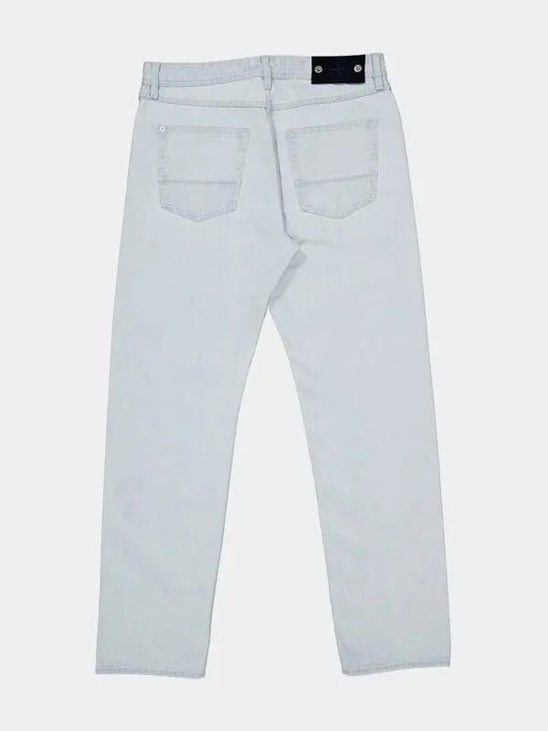 Stone Island Extra Bleach Cotton Jeans - Blue