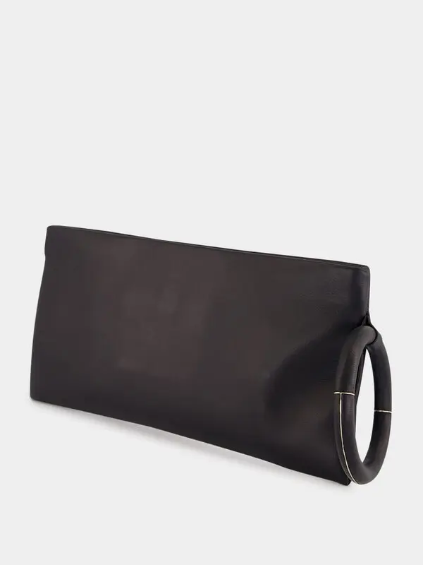 TOM FORD Nappa Aura Clutch - Black