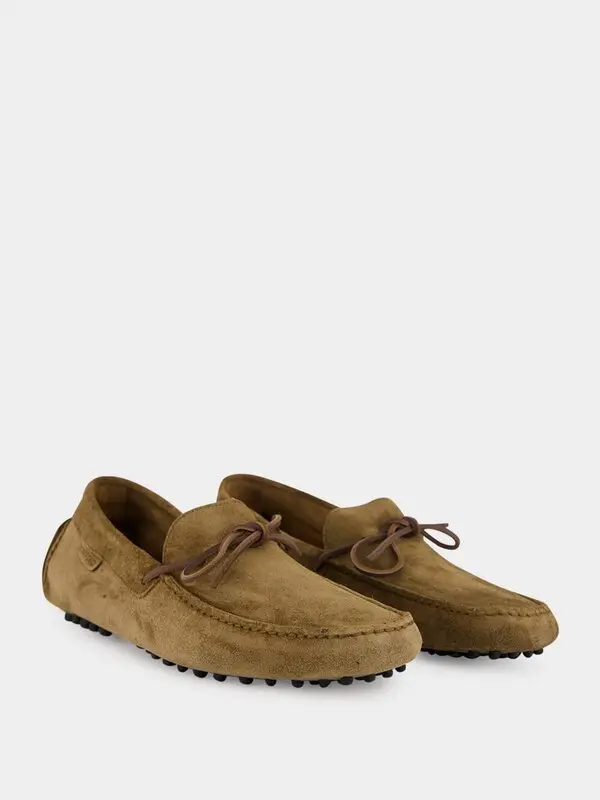 TOM FORD Suede Loafers - Brown