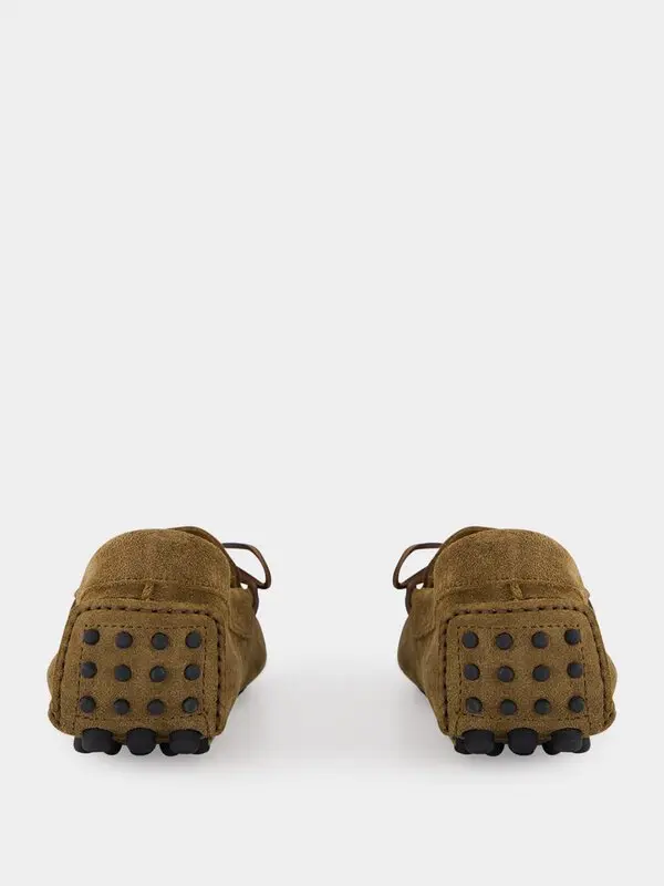 TOM FORD Suede Loafers - Brown