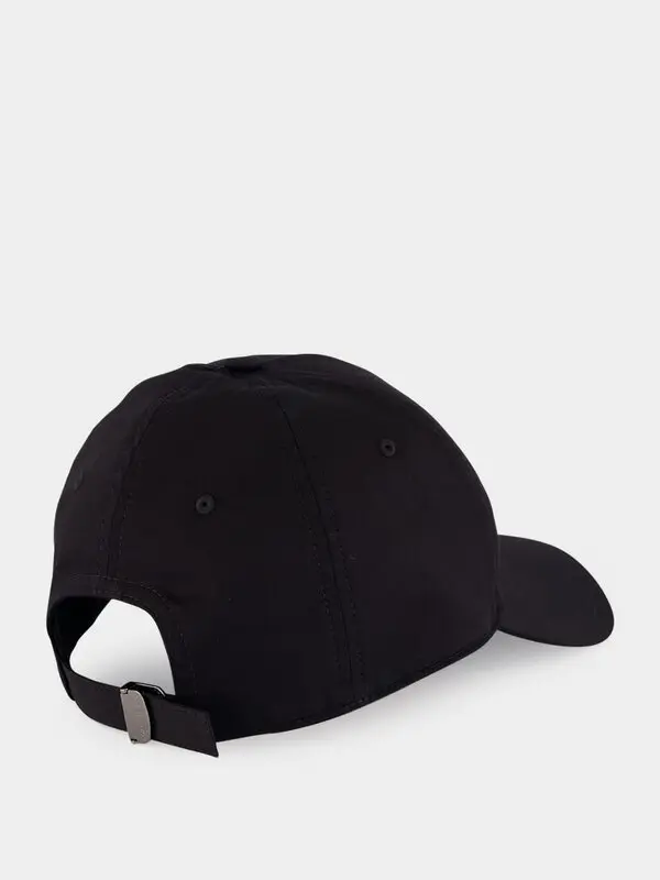 Dolce & Gabbana Cotton Rapper Cap With Logo - Black