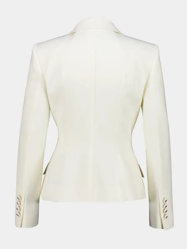 Dolce & Gabbana Double-breasted Twill Blazer