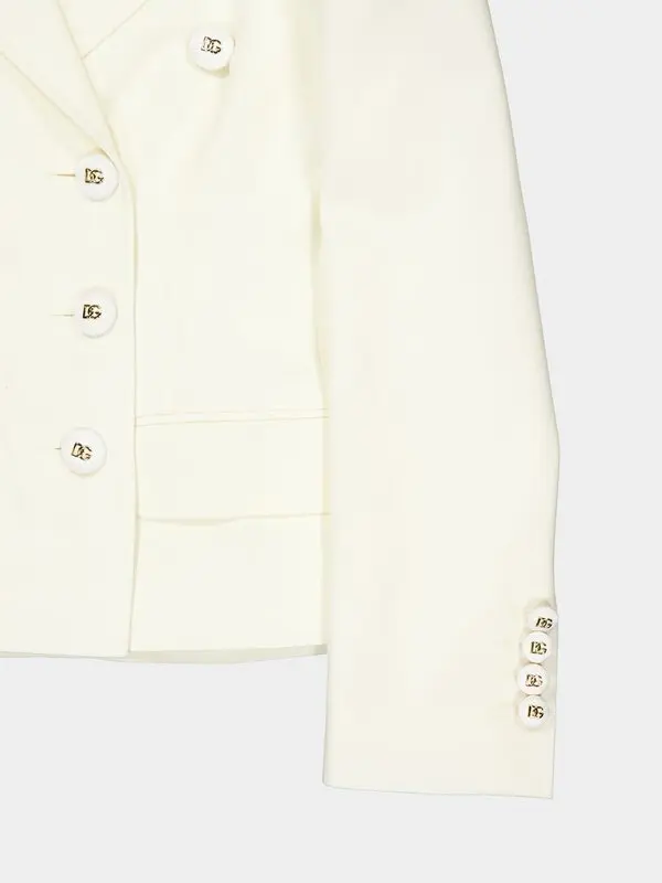 Dolce & Gabbana Double-breasted Twill Blazer