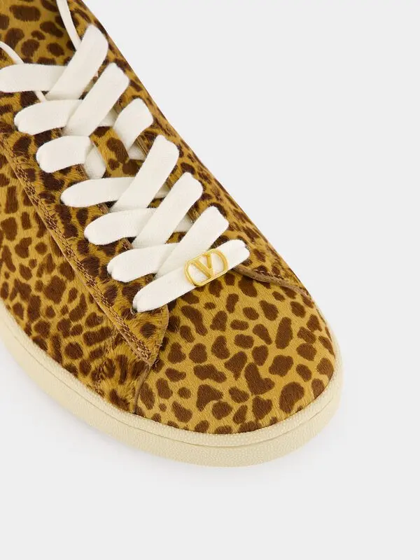 Valentino Garavani Royco Fauve Éclat Sneakers - Animal Print