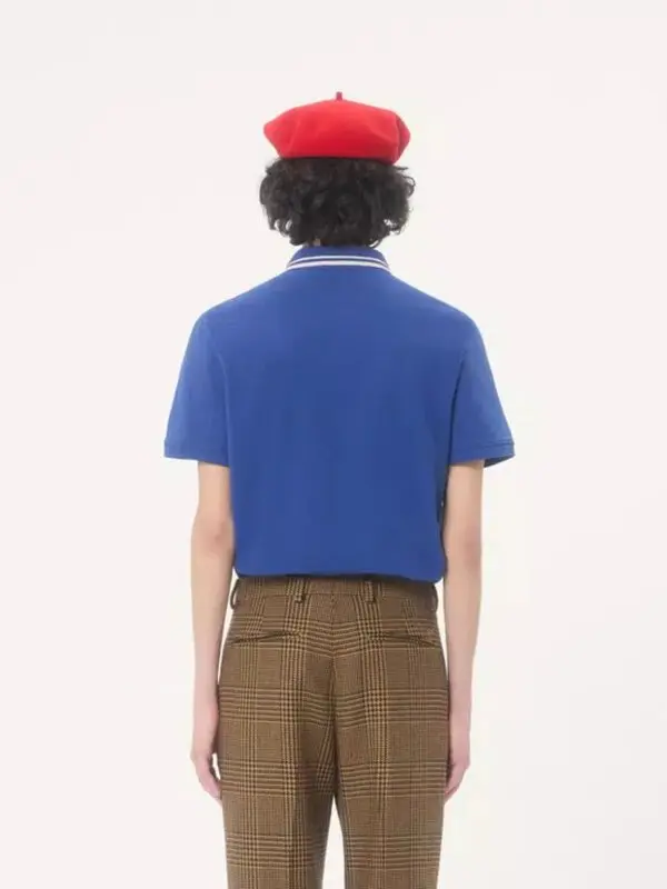 Valentino Garavani Cotton Piqué Polo With Vlogo Patch