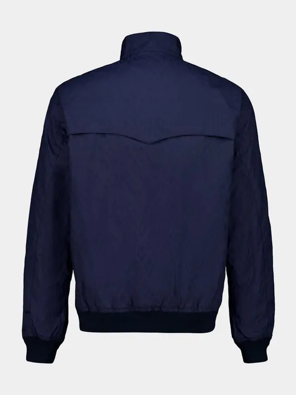 Valentino Garavani Gulf Cotton Bomber Jacket - Blue