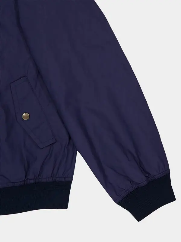 Valentino Garavani Gulf Cotton Bomber Jacket - Blue